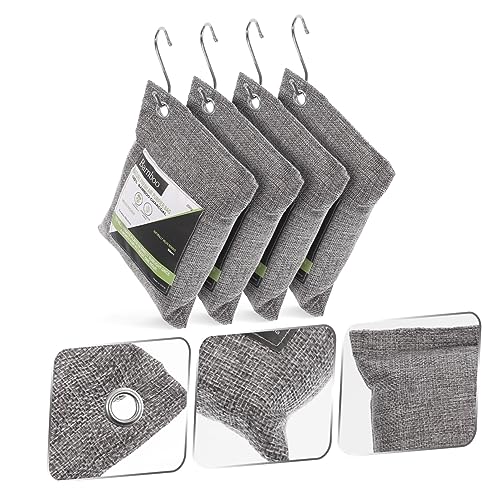 USHOBE 1 Set Charcoal Bag Refrigerator Air Freshener Fridge Fresheners Nature Air Purifying Bags Charcoal Fresh Shoe Deodorizer Bag Shoes Drying Bag Home Supply Car