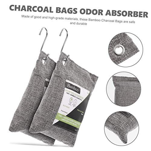 USHOBE 1 Set Charcoal Bag Refrigerator Air Freshener Fridge Fresheners Nature Air Purifying Bags Charcoal Fresh Shoe Deodorizer Bag Shoes Drying Bag Home Supply Car