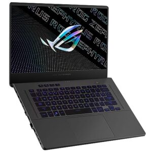 ASUS ROG Zephyrus G15 Gaming Laptop (AMD Ryzen 9 6900HS 8-Core, 24GB DDR5 4800MHz RAM, 1TB PCIe SSD, GeForce RTX 3080, 15.6" 240 Hz Win 11 Pro) with MS 365 Personal, Dockztorm Hub