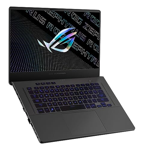 ASUS ROG Zephyrus G15 Gaming Laptop (AMD Ryzen 9 6900HS 8-Core, 40GB DDR5 4800MHz RAM, 2TB PCIe SSD, GeForce RTX 3080, 15.6" 240 Hz Win 10 Pro) with MS 365 Personal, Dockztorm Hub