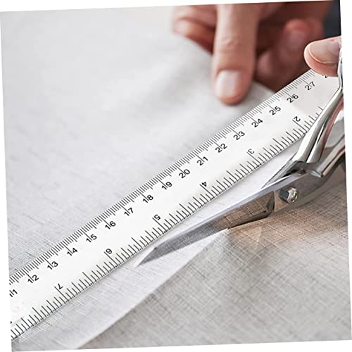 MAGICLULU 20pcs Ruler Metric Ruler 12+ Inch Rulers Plastic Rulers Metric Ruler Precision Ruler Straight Ruler 12 in Ruler Small Ruler Metric System Supplies Use Clear Ruler