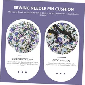 KJHBV 3Pcs Wrist pin Bag DIY Craft Needle Holder Wrist Straps Cute Wristband pin Cushions wristlets Wearable Corsage Supplies Embroidery Needles Cushions Portable Needle seat Polyester