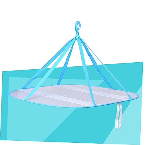 Zerodeko Hanging Clothes Laundry net Hanging Drying net Drying Rack Foldable Laundry Rack Collapsible Hangers Foldable Garment Rack Hanging Dryer Rack Sweater Clothes Dryer Drawer Sink Sock