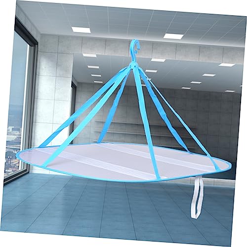 Zerodeko Hanging Clothes Laundry net Hanging Drying net Drying Rack Foldable Laundry Rack Collapsible Hangers Foldable Garment Rack Hanging Dryer Rack Sweater Clothes Dryer Drawer Sink Sock