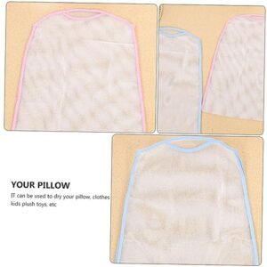 Alipis 4Pcs clothes bag drying rack clothes pillow clothes drying pouch clothes drying net hanging clothes drying bag clothes drying Polyester Mesh hanging pillow clothing