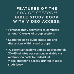 God of Freedom - Bible Study Book with Video Access: A Study of Exodus 19–40