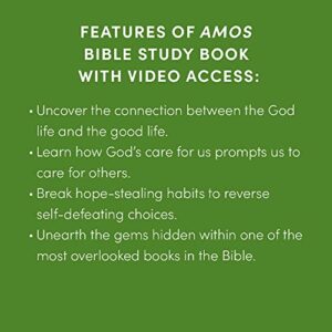 Amos - Bible Study Book with Video Access: An Invitation to the Good Life