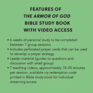 The Armor of God - Bible Study Book with Video Access