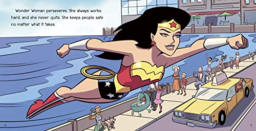 Wonder Woman Perseveres (DC Super Heroes Character Education)