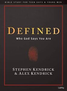 defined - teen guys' bible study book: who god says you are