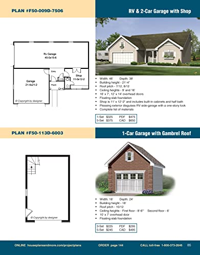 Build Your Own Garage Manual: More Than 175 Plans: Step-By-Step Instructions (Creative Homeowner)