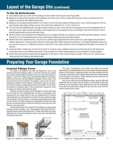 Build Your Own Garage Manual: More Than 175 Plans: Step-By-Step Instructions (Creative Homeowner)