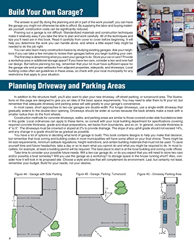 Build Your Own Garage Manual: More Than 175 Plans: Step-By-Step Instructions (Creative Homeowner)