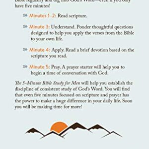 The 5-Minute Bible Study for Men