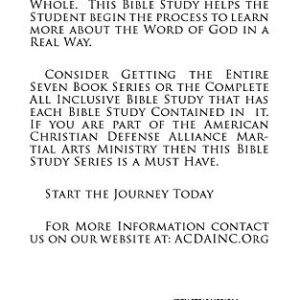 Bible Studies for Belts: A Guide for Christian Martial Arts (Christian Martial Arts Ministry Bible Studies)