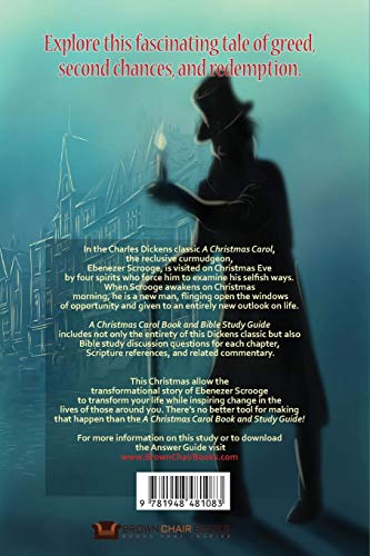 A Christmas Carol: Book and Bible Study Guide for Teenagers Based on the Charles Dickens Classic A Christmas Carol