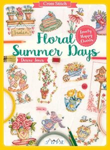 cross stitch: floral summer days