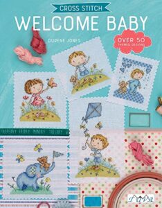 cross stitch: welcome baby