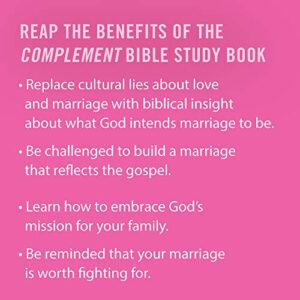 Complement - Bible Study Book: Seeing the Beauty of Marriage Through Scripture