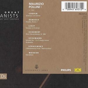 Maurizio Pollini I (Great Pianists of the Century) - Chopin / Debussy / Liszt / Schumann / Stravinsky / Webern (2 CDs)