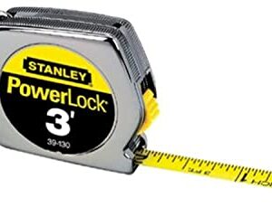 Stanley 39-130 3 x 1/4-Inch PowerLock Key Tape