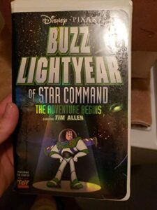 buzz lightyear of star command: the adventure begins [vhs]