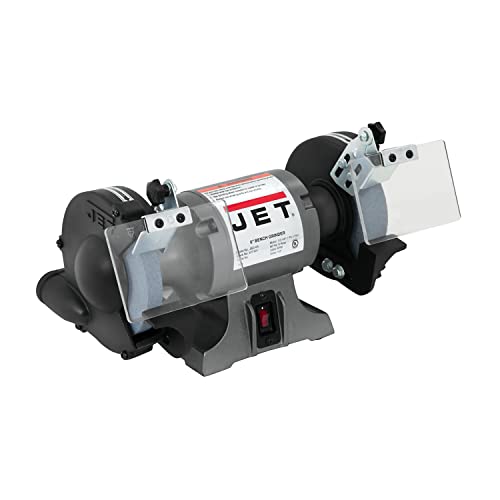 JET JBG-6A, 6-Inch Bench Grinder, 1Ph 115V (577101)