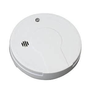 kidde smoke detector, 9-volt battery operated, ionization smoke alarm, battery included