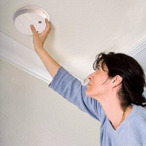 Kidde i12040 120V AC Wire-In Smoke Alarm with Battery Backup and Smart Hush