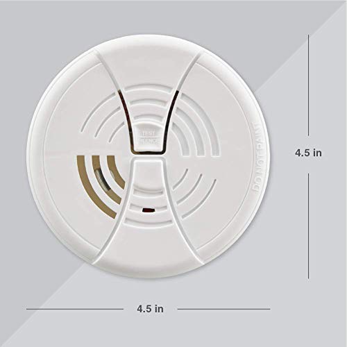 First Alert FG200B2 Family Gard Basics Smoke Alarm 2-Pack | Battery Operated Smoke Detector , White