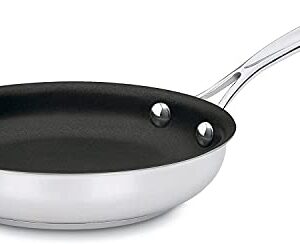 Cuisinart Chef's Classic Stainless Nonstick 8-Inch Open Skillet