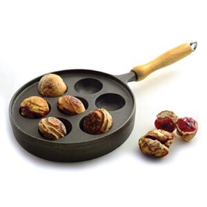 norpro deluxe munk aebleskiver pan 8.5in/21cm in diameter and 2in/5cm