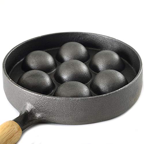 Norpro Deluxe Munk Aebleskiver Pan 8.5in/21cm in diameter and 2in/5cm