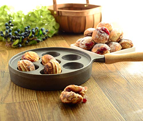 Norpro Deluxe Munk Aebleskiver Pan 8.5in/21cm in diameter and 2in/5cm