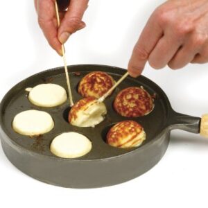 Norpro Deluxe Munk Aebleskiver Pan 8.5in/21cm in diameter and 2in/5cm