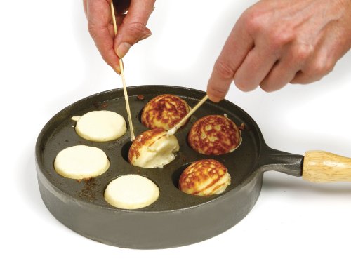 Norpro Deluxe Munk Aebleskiver Pan 8.5in/21cm in diameter and 2in/5cm