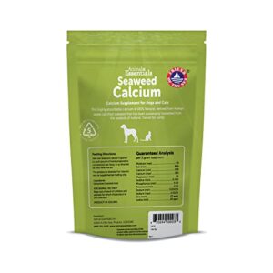 Animal Essentials Seaweed Calcium Supplement for Dogs & Cats, 12 oz, Iceland Seaweed Magnesium, Boron, Zinc