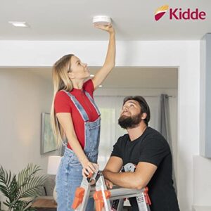 Kidde Smoke Detector, 9V Battery Operated Smoke Alarm, Test-Reset Button, Battery Included