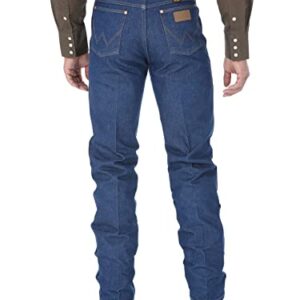 Wrangler Men's 13MWZ Cowboy Cut Original Fit Jean, Rigid Indigo, 34W x 34L