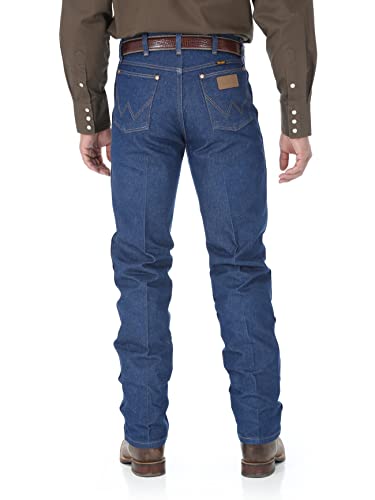 Wrangler Men's 13MWZ Cowboy Cut Original Fit Jean, Rigid Indigo, 34W x 34L