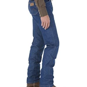 Wrangler Men's 13MWZ Cowboy Cut Original Fit Jean, Rigid Indigo, 34W x 34L