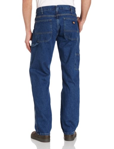 Dickies mens Relaxed Straight-fit Carpenter Jeans, Indigo Blue, 36W x 32L US