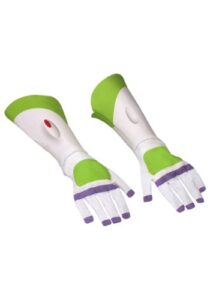 disguise disney buzz lightyear toy story 4 boys' gloves, white