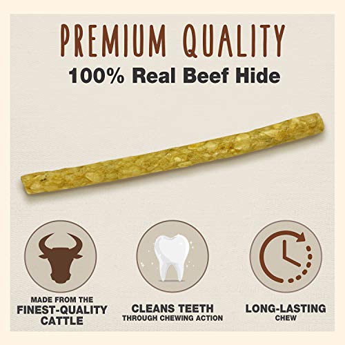 Cadet Premium Grade Munchy Beef Hide Sticks 5 Inch, 100 Pack