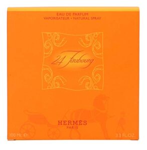 24 faubourg by hermes for women. eau de parfum spray 3.3 ounces