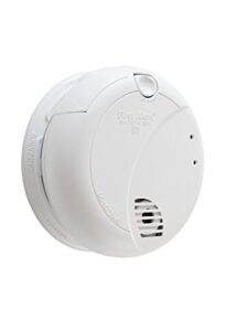 first alert brk 7010b hardwired smoke detector with photoelectric sensor and battery backup , white