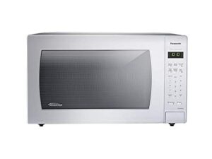 panasonic nn-sn936w countertop microwave with inverter technology, 2.2 cubic foot, 1250w, white