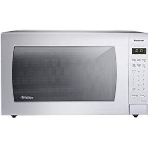 Panasonic NN-SN936W Countertop Microwave with Inverter Technology, 2.2 Cubic Foot, 1250W, White