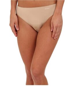 jockey women's underwear no panty line promise tactel bikini, light, 8