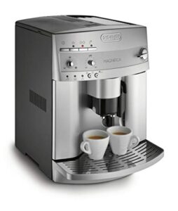 de'longhi esam3300 magnifica super automatic espresso & coffee machine, silver